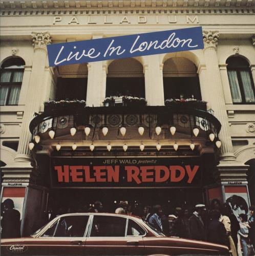 Helen Reddy Live In London UK vinyl LP album (LP record) (317235)