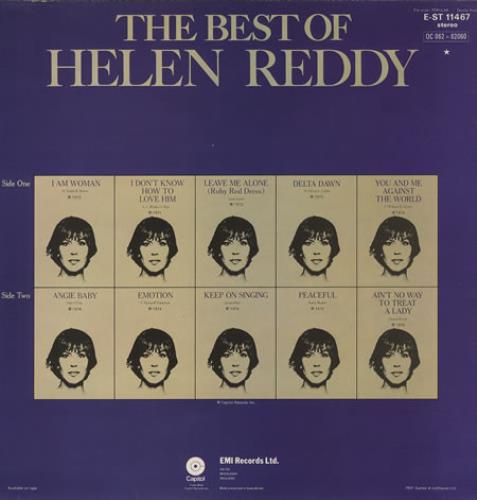 Helen Reddy The Best Of Helen Reddy UK vinyl LP album (LP record) (240322)