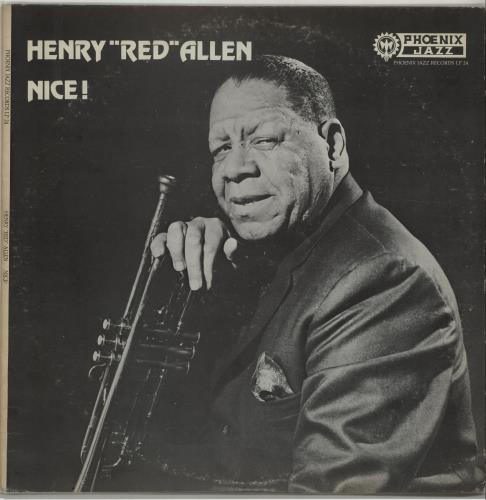Henry 'Red' Allen Nice! US vinyl LP album (LP record) (675816)