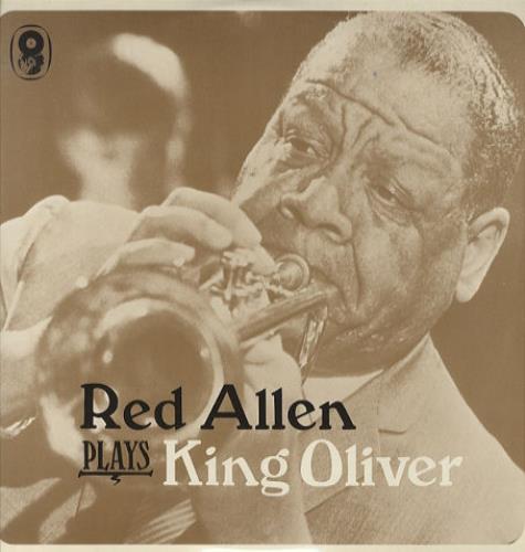 Henry 'Red' Allen Plays King Oliver UK vinyl LP album (LP record) (443884)