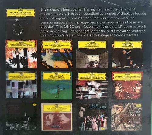 Henze The Complete Deutsche Grammophon Recordings - Sealed German CD Single Box Set (790328)