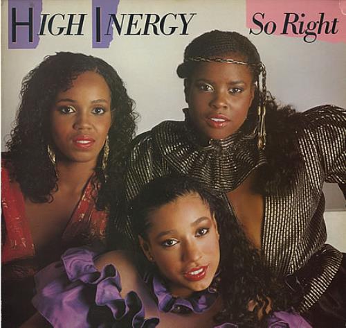 High Inergy So Right UK vinyl LP album (LP record) (388666)