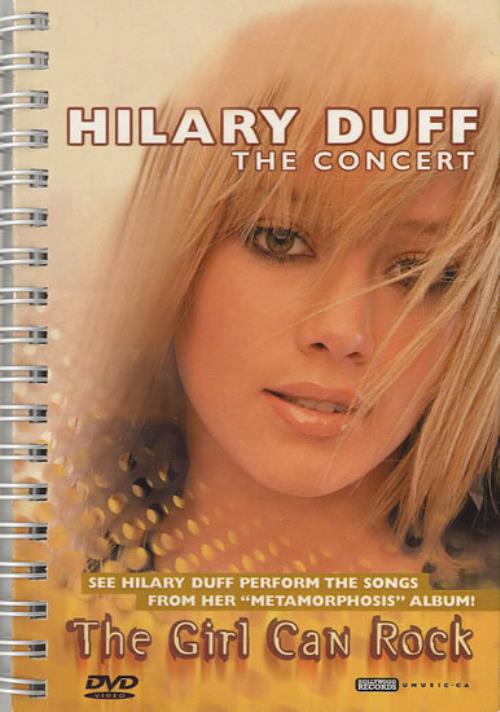 Hilary Duff This Girl Can Rock Promotional Notebook Canadian Promo ...