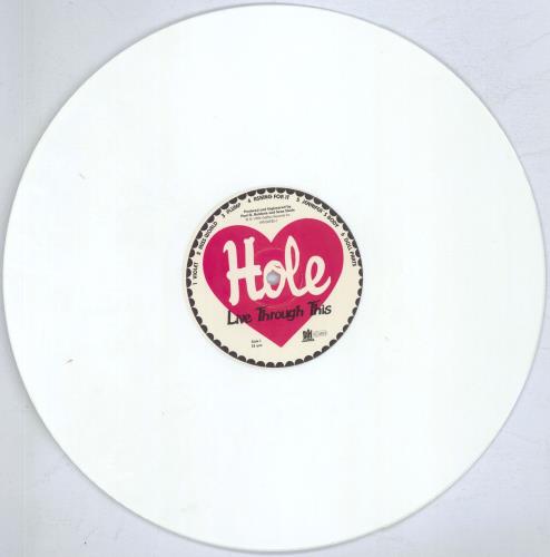 Hole Live Through This - White Vinyl German vinyl LP album (LP record ...