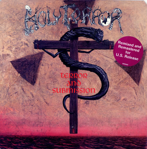 Holy Terror Terror And Submission US vinyl LP album (LP record) (477607)