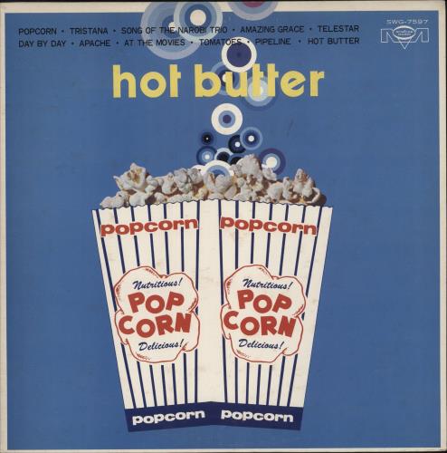 Hot Butter Popcorn Japanese vinyl LP album (LP record) (873931)
