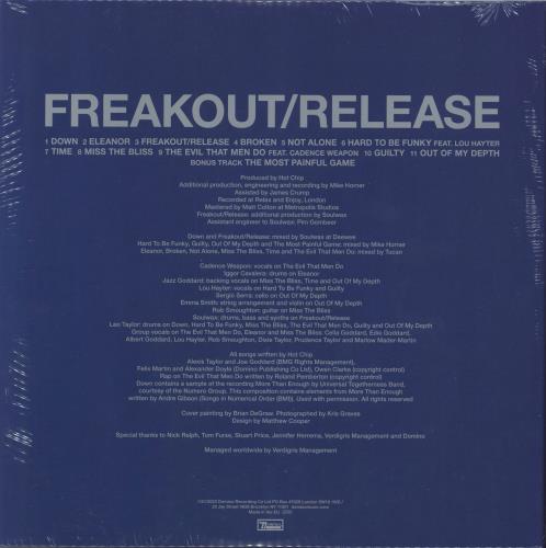 Hot Chip Freakout/Release - Sealed UK 2-LP vinyl record set (Double LP Album) (801101)