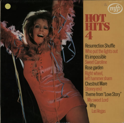Hot Hits Hot Hits 4 UK vinyl LP album (LP record) (588373)
