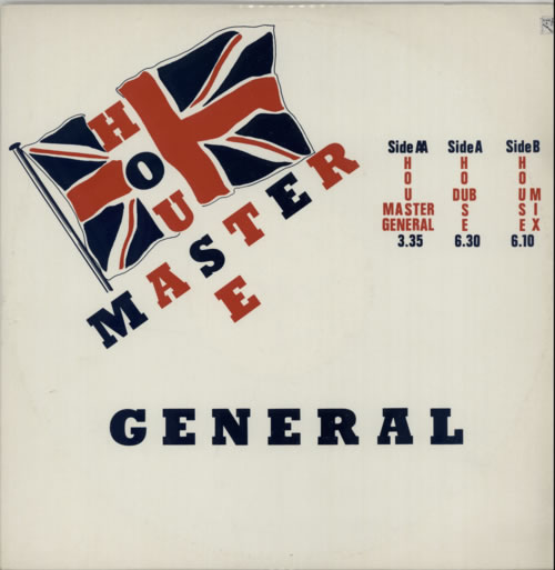 House Master General House Master General UK 12" vinyl single (12 inch ...