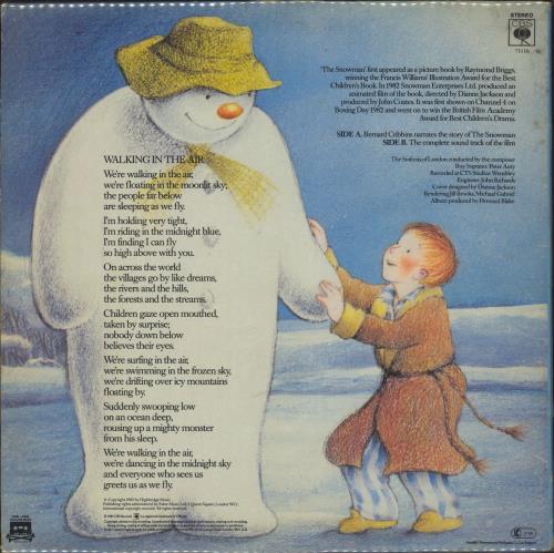 Howard Blake The Snowman + 2 books UK vinyl LP album (LP record) (801300)