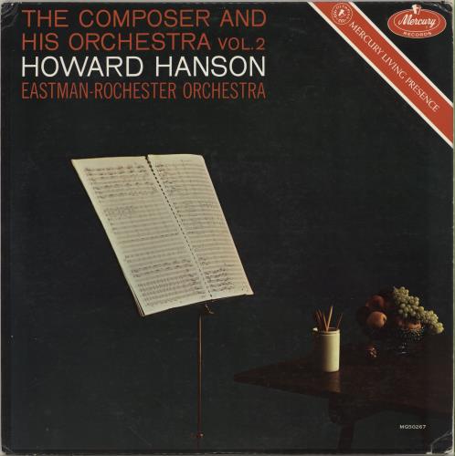 Howard Hanson The Composer And His Orchestra Vol. 2 US vinyl LP album ...
