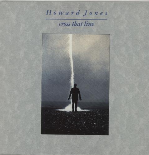 Howard Jones Cross That Line Australian vinyl LP album (LP record) (658784)