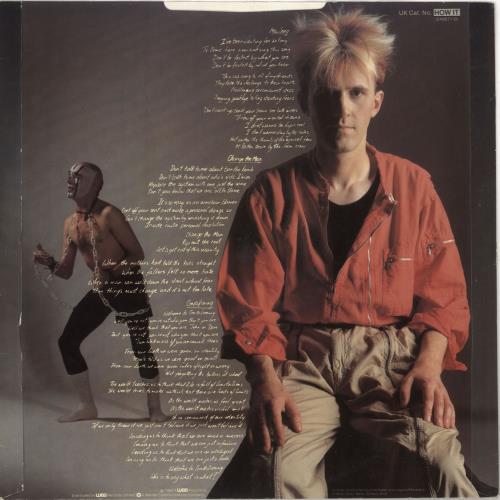 Howard Jones New Song - Autographed UK 12" vinyl single (12 inch record ...