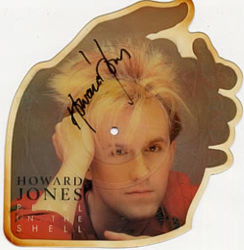 Howard Jones Pearl In The Shell UK shaped picture disc (picture disc ...