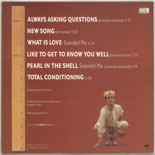 Howard Jones The 12" Album UK vinyl LP album (LP record) (231709)