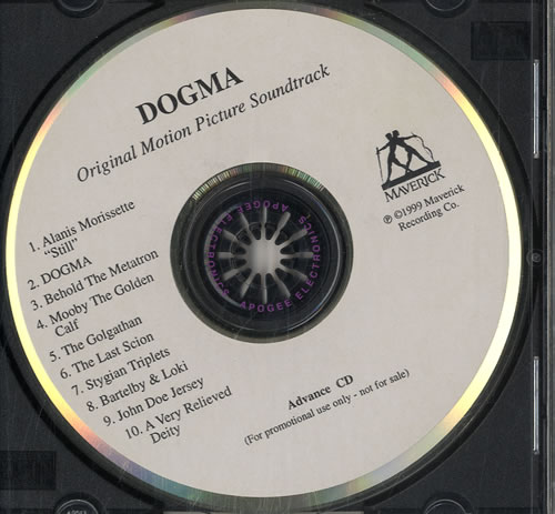 Howard Shore Dogma US Promo CD-R acetate (585256)