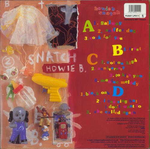 Howie B Snatch UK 2-LP vinyl record set (Double LP Album) (830065)