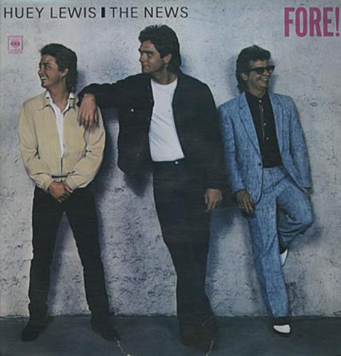 Huey Lewis & The News Fore! Colombian vinyl LP album (LP record) (307535)