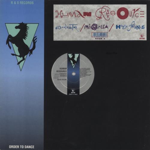 Human Resource Dominator UK 12" vinyl single (12 inch record / Maxi ...