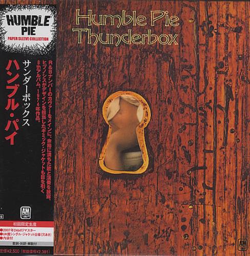 Humble Pie Thunderbox Japanese Promo CD album (CDLP) (517052)