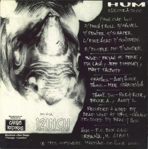 Hum Electra 2000 - 1st US vinyl LP album (LP record) (808006)