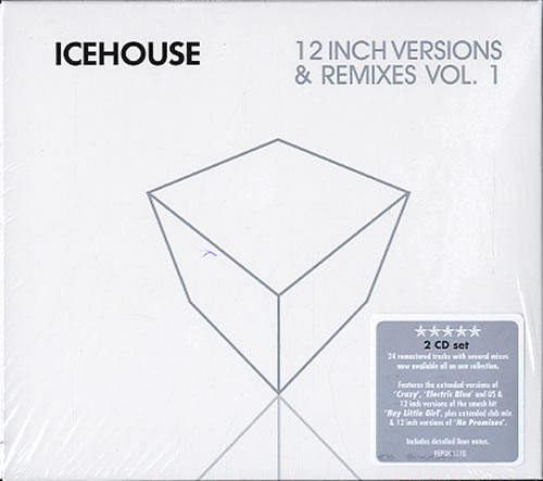 Icehouse 12 Inch Versions & Remixes Vol. 1 UK 2 CD album set (Double CD ...