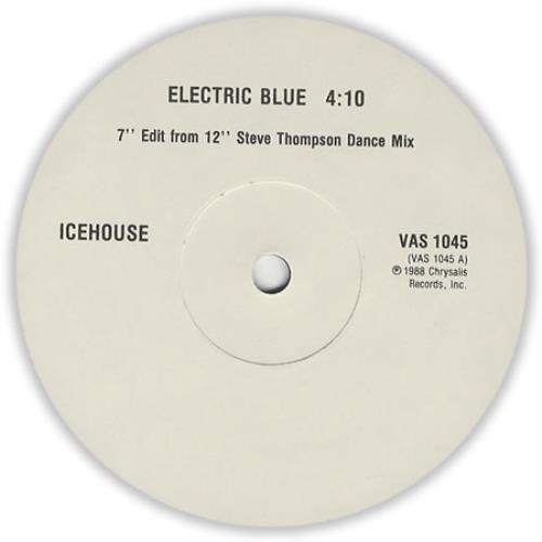 Icehouse Electric Blue US Promo 12" vinyl single (12 inch record / Maxi ...