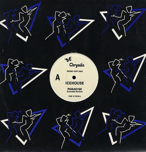 Icehouse Paradise UK Promo 12" vinyl single (12 inch record / Maxi ...