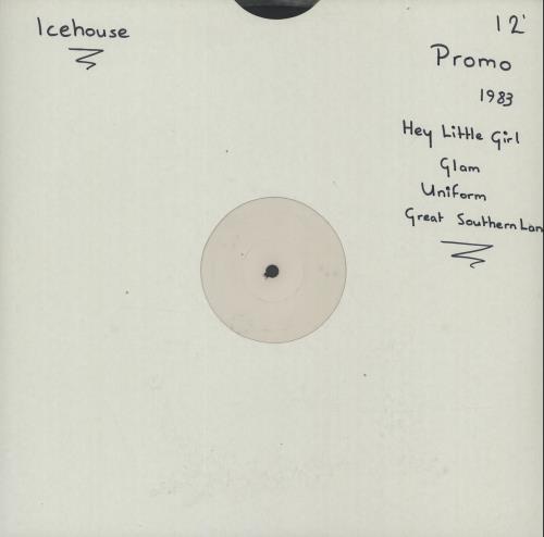 Icehouse Primitive Man - Album Sampler - White Label UK Promo 12" vinyl ...