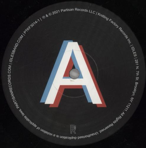 Idles Crawler UK vinyl LP album (LP record) (859683)