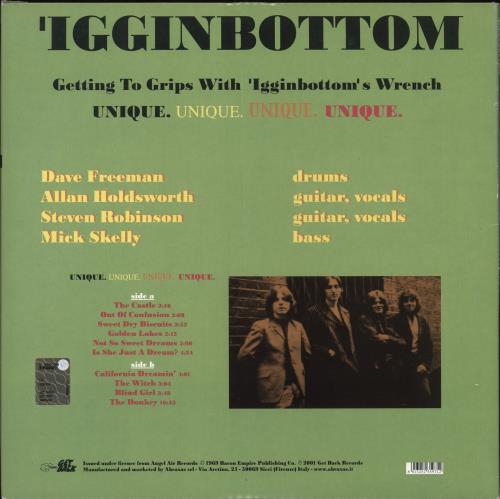 'Igginbottom 'Igginbottom's Wrench Italian vinyl LP album (LP record) (720990)
