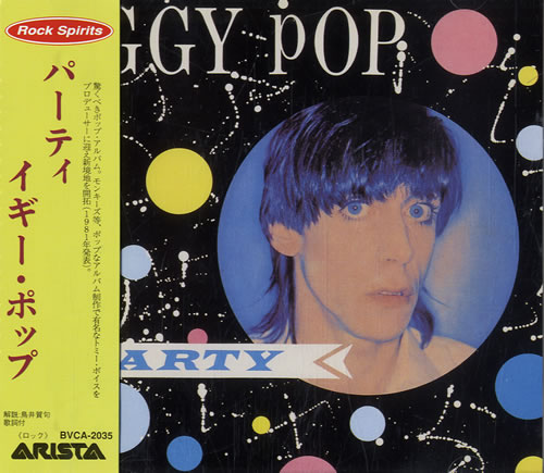 Iggy Pop Party Japanese CD album (CDLP) (545536)