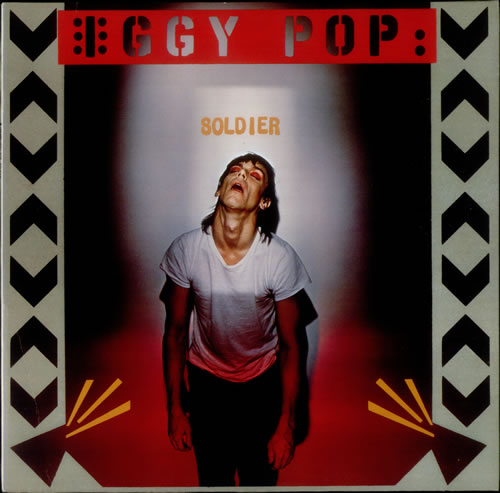Iggy Pop Soldier German vinyl LP album (LP record) (543536)