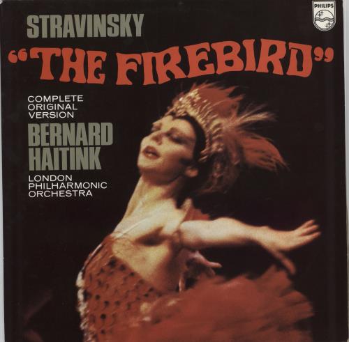 Igor Stravinsky The Firebird UK vinyl LP album (LP record) (777172)