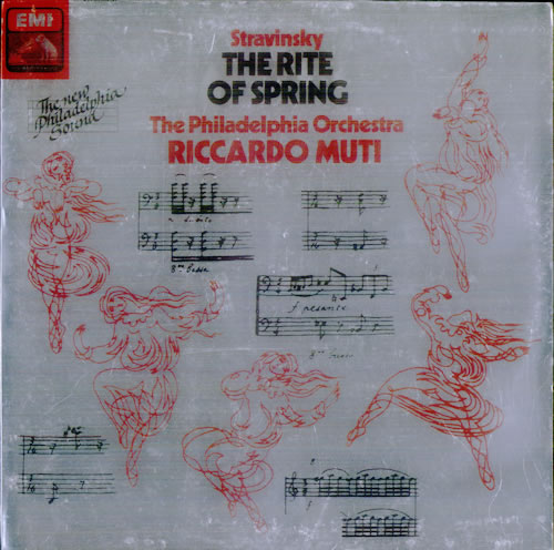 Igor Stravinsky The Rite of Spring - Factory Sample UK vinyl LP album (LP record) (540521)
