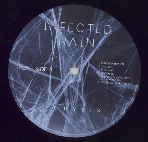 Infected Rain Ecdysis German vinyl LP album (LP record) (818787)