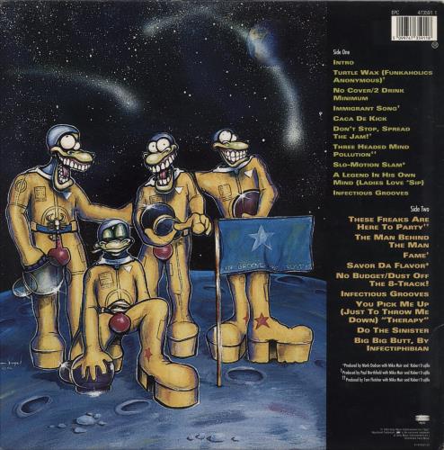 Infectious Grooves Sarsippius' Ark Dutch vinyl LP album (LP record ...