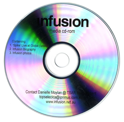 Infusion Media CD-Rom UK Promo CD-R acetate (483421)