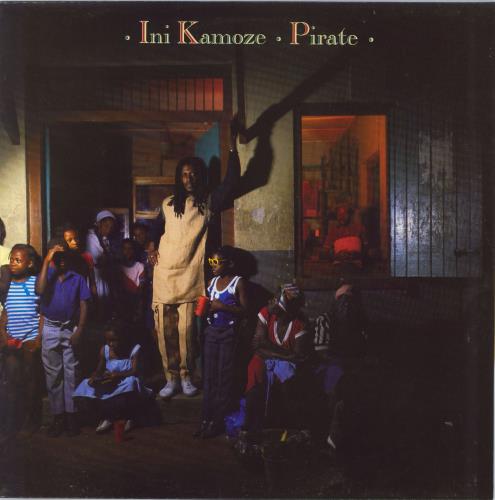 Ini Kamoze Pirate UK vinyl LP album (LP record) (799373)