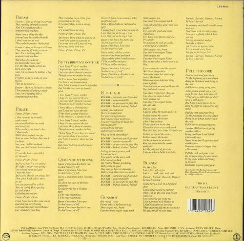 Ini Kamoze Pirate UK vinyl LP album (LP record) (799373)