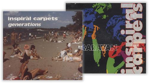 Inspiral Carpets Four CD Singles UK CD single (CD5 / 5") (402778)