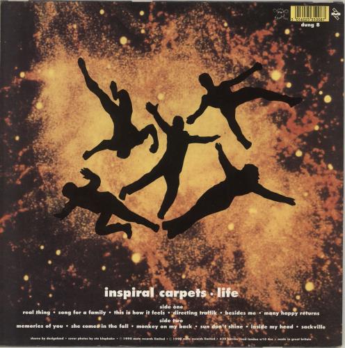 Inspiral Carpets Life UK vinyl LP album (LP record) (266841)