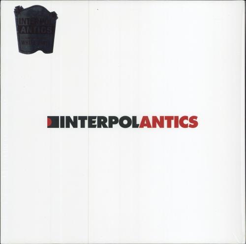 Interpol Antics - White Vinyl + Shrink UK vinyl LP album (LP record ...