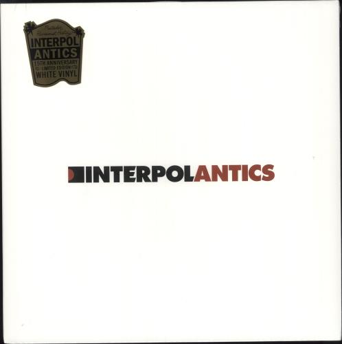 Interpol Antics - White Vinyl - Sealed US vinyl LP album (LP record ...