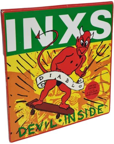 Inxs Devil Inside - Postcard Pack UK 7" vinyl single (7 inch record ...