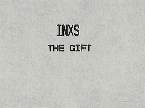 Inxs The Gift - Not Wrapped UK Promo video (VHS or PAL or NTSC) (24016)