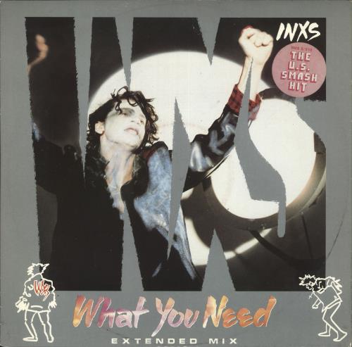 Inxs What You Need - Stickered UK 12" vinyl single (12 inch record ...
