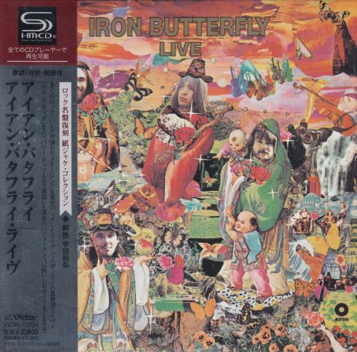 Iron Butterfly Live Japanese SHM CD (461472)