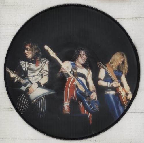 Iron Maiden Interview Picture Disc UK picture disc LP (vinyl picture ...
