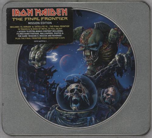 Iron Maiden The Final Frontier UK CD album (CDLP) (843937)